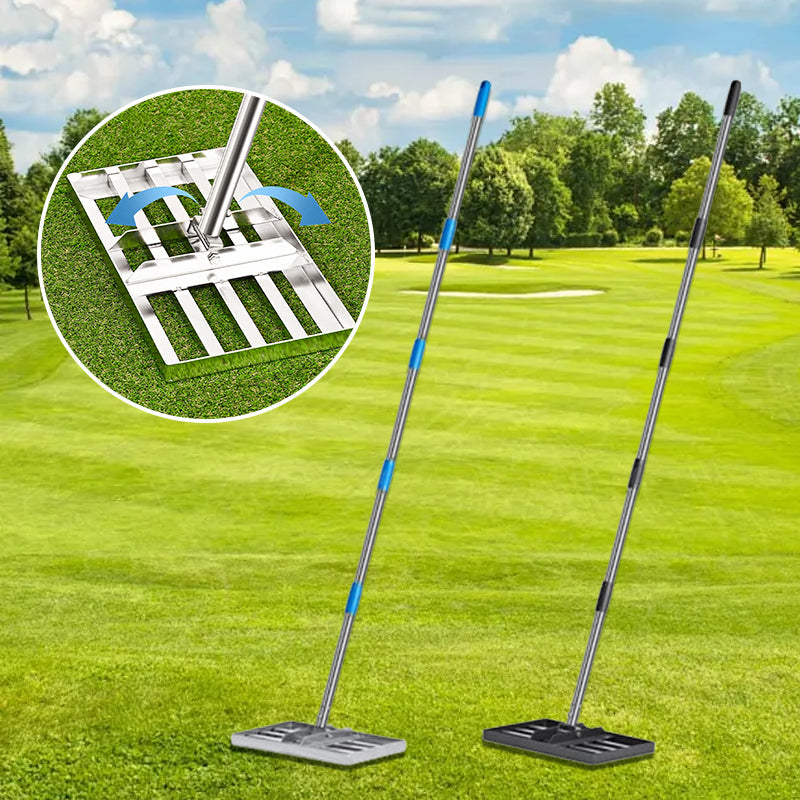 ☘️Professional Lawn Leveling Rake for Garden & Golf Course – blackenx