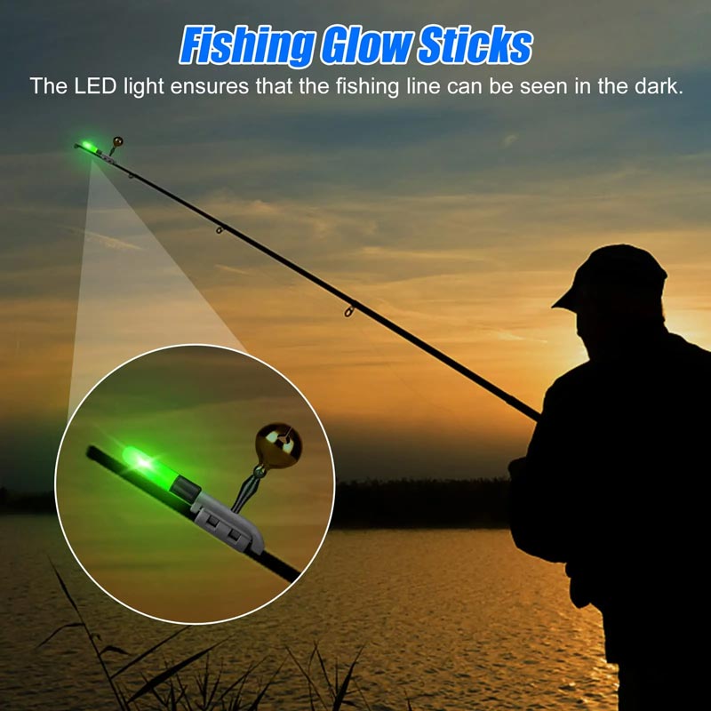 🐠Fishing Rod LED Light with Buzzer Bell – blackenx