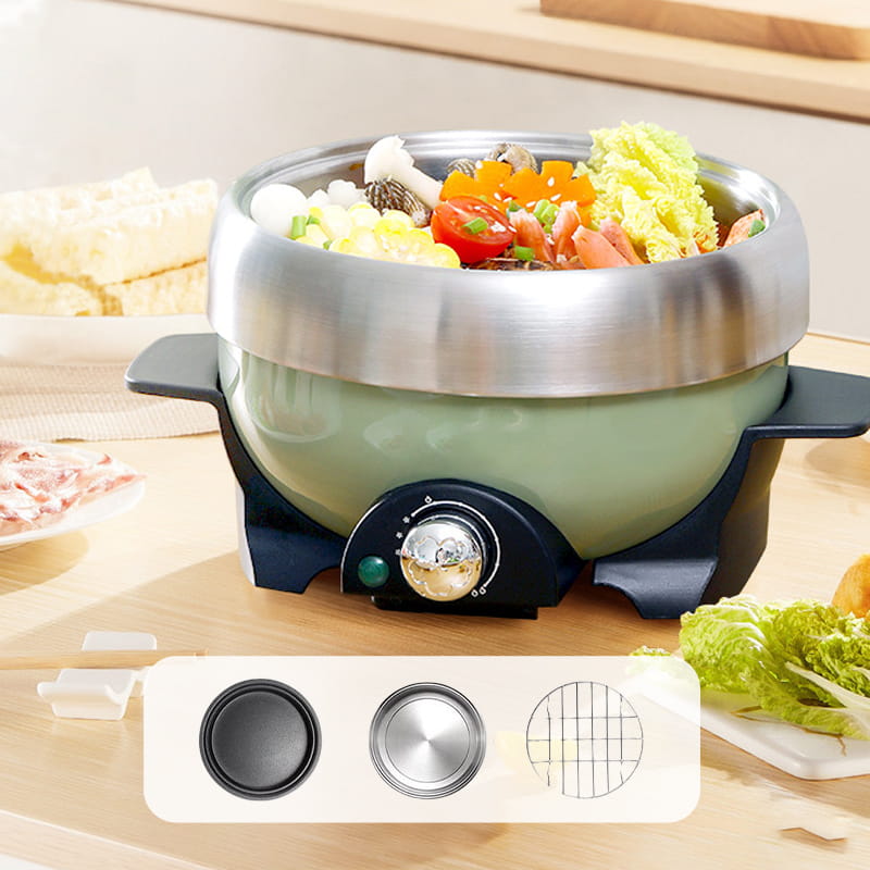 Multi-Functional Mini Electric Pot – blackenx