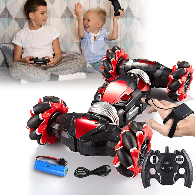 Fun Interactive 360° Rotating RC 4WD Car Set – blackenx