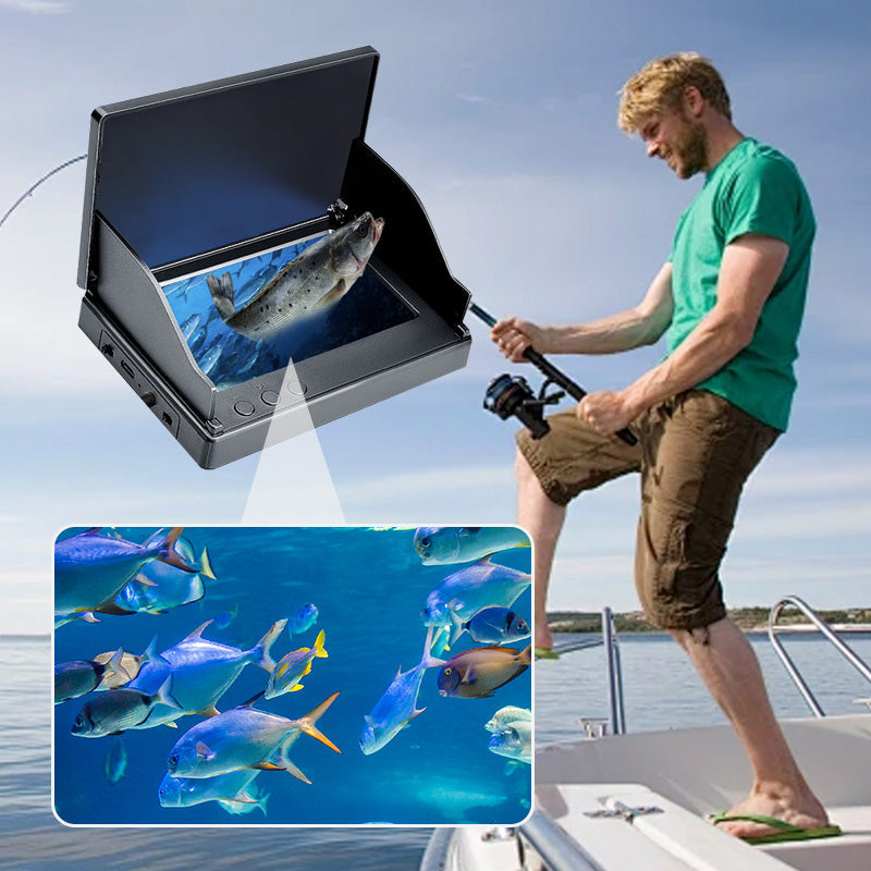 Fish Finder with HD Display & Transducer – blackenx