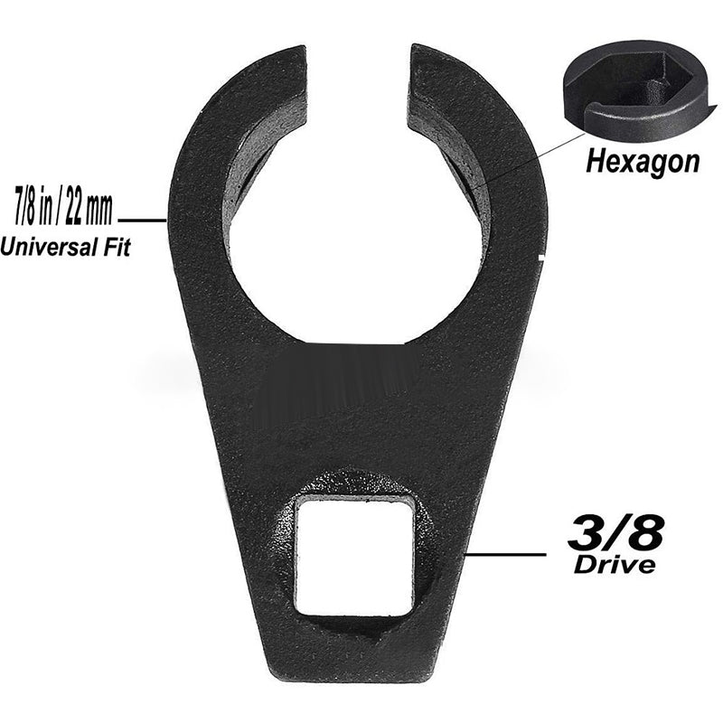 Car Offset Oxygen Sensor Socket for Easy Installation & Removal(7/8 ...
