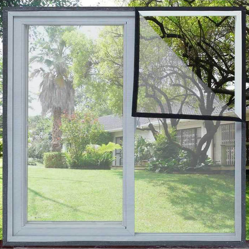 Self Adhesive Mosquito Proof Screen Window Net – blackenx